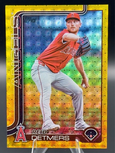 2025 Topps Series 2 Reid Detmers Foilfractor 1/1 #471 - Angels | eBay
