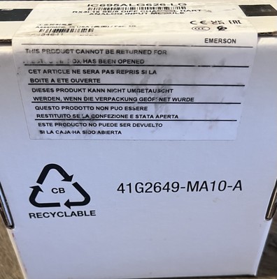 IC695ALG626-LG PACSystems™ RX3i Analog Input module, HART, 16/8 channel ...