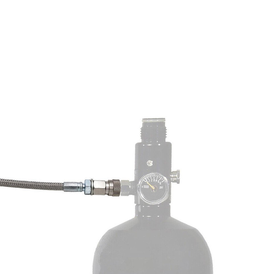 Filling Hose Inflation Hose 60'' Air Fill Station Silver Stainless ...