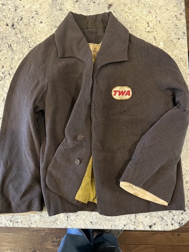 TWA- 1963 Uniform Jacket - Don Loper Beverly Hills | eBay