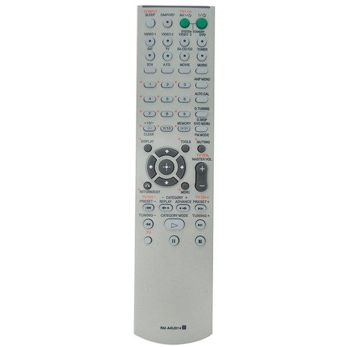 New RM-AAU014 Replace Remote for Sony Audio Video Receiver STR-DG710 ...