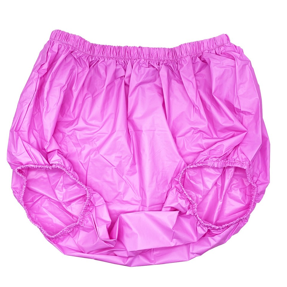 Adult Incontinence Pants Cloth Diapper Cover Washable Reusable Rubber ...