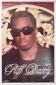 PUFF DADDY - SUNGLASSES -vintage poster 22.25" X 34.50" NOS (b27) | eBay