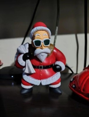 13cm Dragon Ball Anime Master Roshi Santa Claus Collectible Action ...
