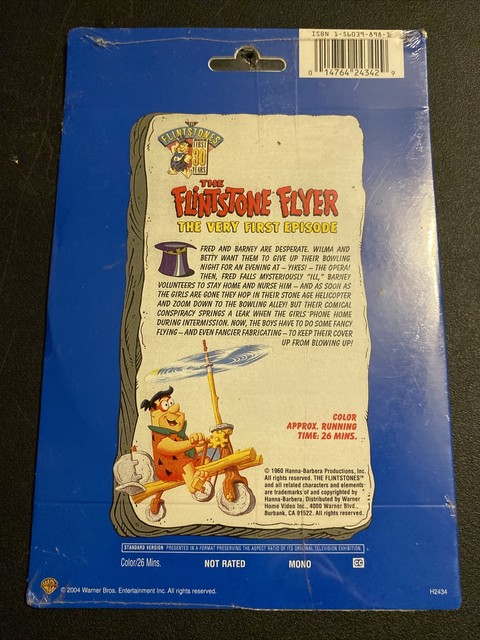 The Flintstone Flyer Very First Episode TV Premiere DVD Pilot for sale ...