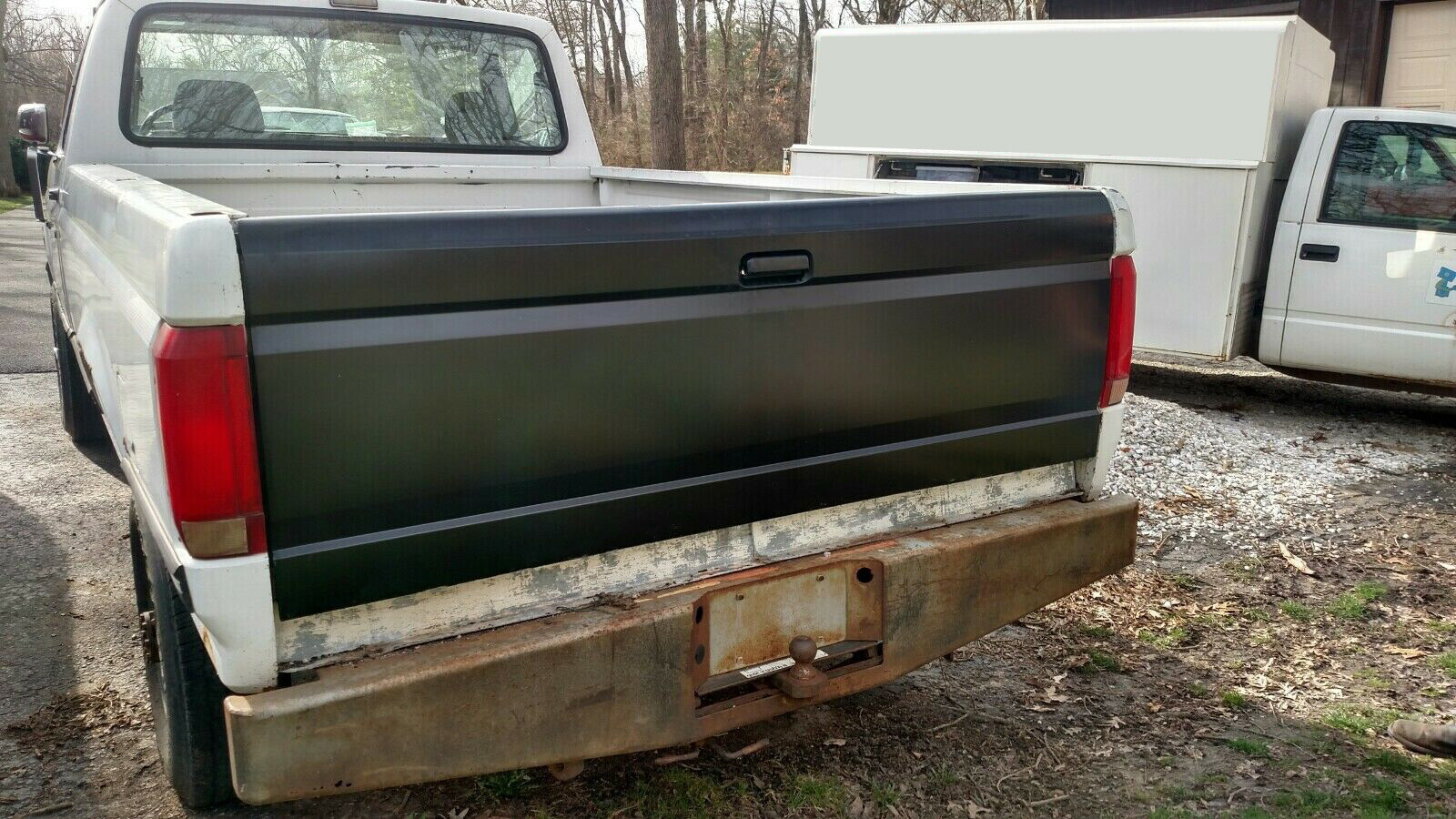 Primed Steel Rear Tailgate For 1987-1996 Ford F150 F250 F350 Truck ...