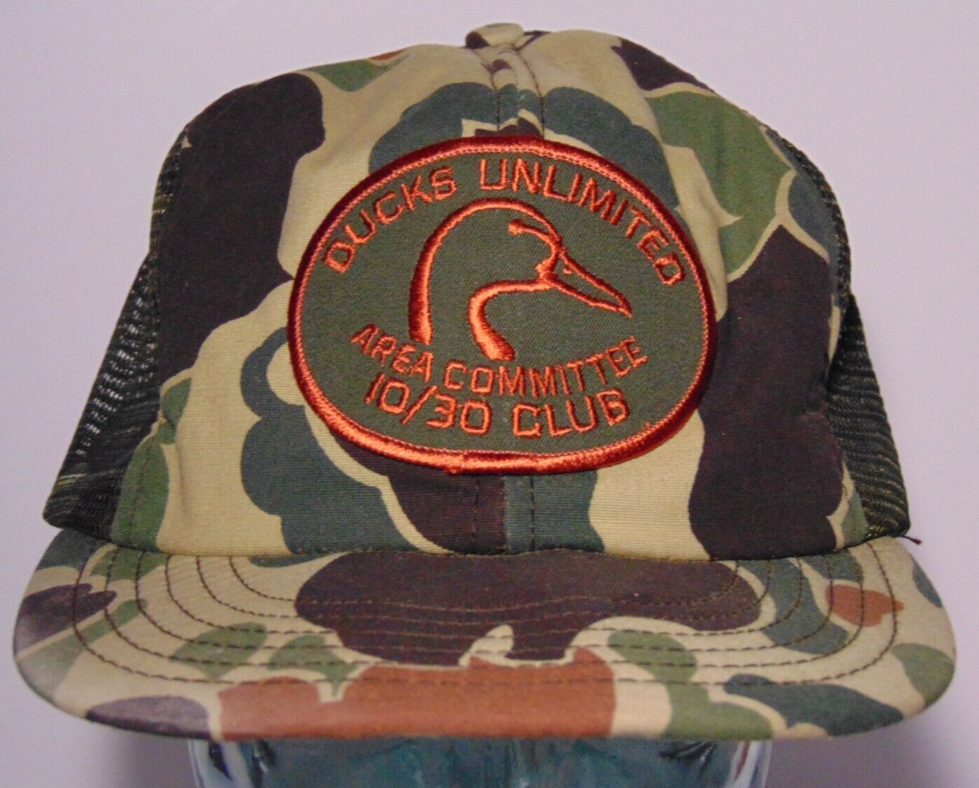 1980s VINTAGE DUCKS UNLIMITED 10/30 CLUB PATCH SNAPBA… - Gem