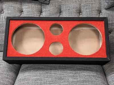 CUSTOM MADE Chuchero For 10" & 4" Speakers Car Audio Enclosure Box 3/4 ...