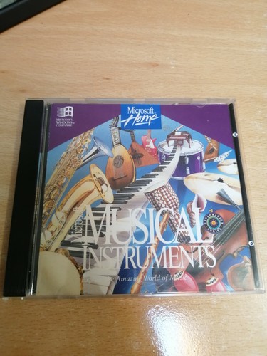 Microsoft Musical Instruments CD-Rom (1992) | eBay UK