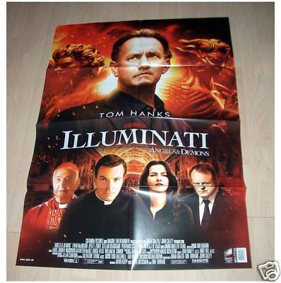 Filmposter A1 Neu Filmplakat Illuminati - Tom Hanks | eBay