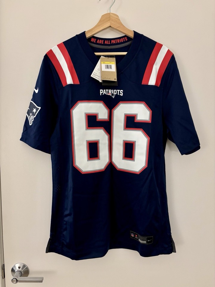 NWT Will Campbell New England Patriots Nike Jersey Size Men’s S | eBay