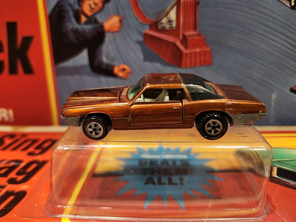 Topper Johnny Lightning Custom Thunderbird/Orange/Misprint Wheel/Good ...