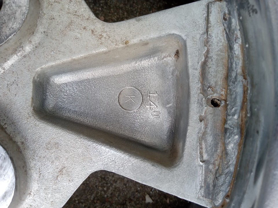 Vintage Fenton Hawk Wheels 14x6 5 on 4.75 GM CHEVY Nostalgia Hot Rod ...