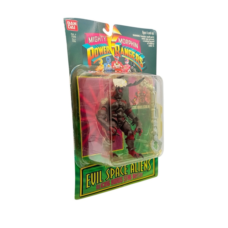 Mighty Morphin Power Rangers Evil Space Aliens Slicing Horns Stag ...
