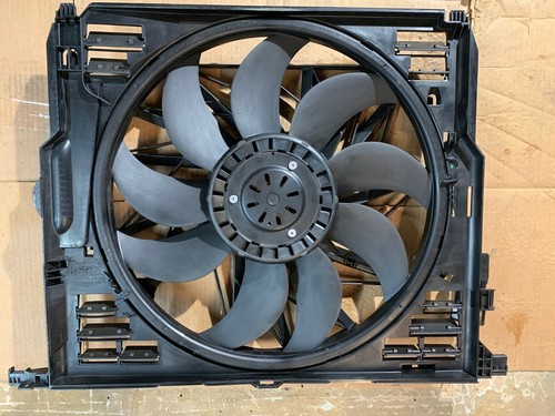 RADIATOR FAN ASSEMBLY 17428509743 F10 550i F07 Gt F06 650i F01 750i F12 ...
