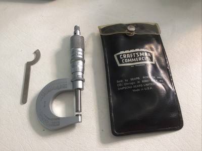 Micrometers - Craftsman Micrometer