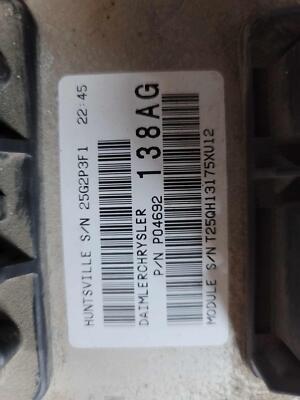 p04692138ag Chassis Brain Box JEEP COMMANDER 07 | eBay