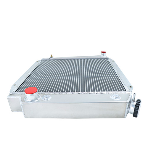 4 Row Aluminum Radiator For 1966-1977 Ford Early Bronco Wagon Roadster ...