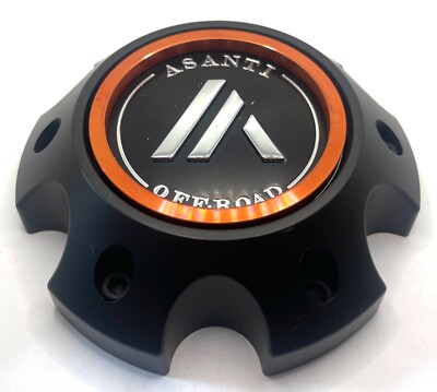 1278s08 Asanti Black / Chrome Wheel Center Cap | eBay