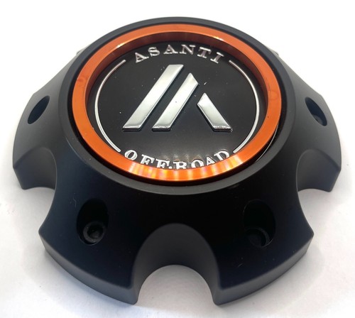 1278s08 Asanti Black / Chrome Wheel Center Cap | eBay
