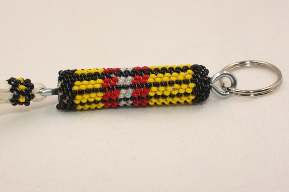 Native American Beaded Navajo Key Chain Key Ring Handmade | eBay