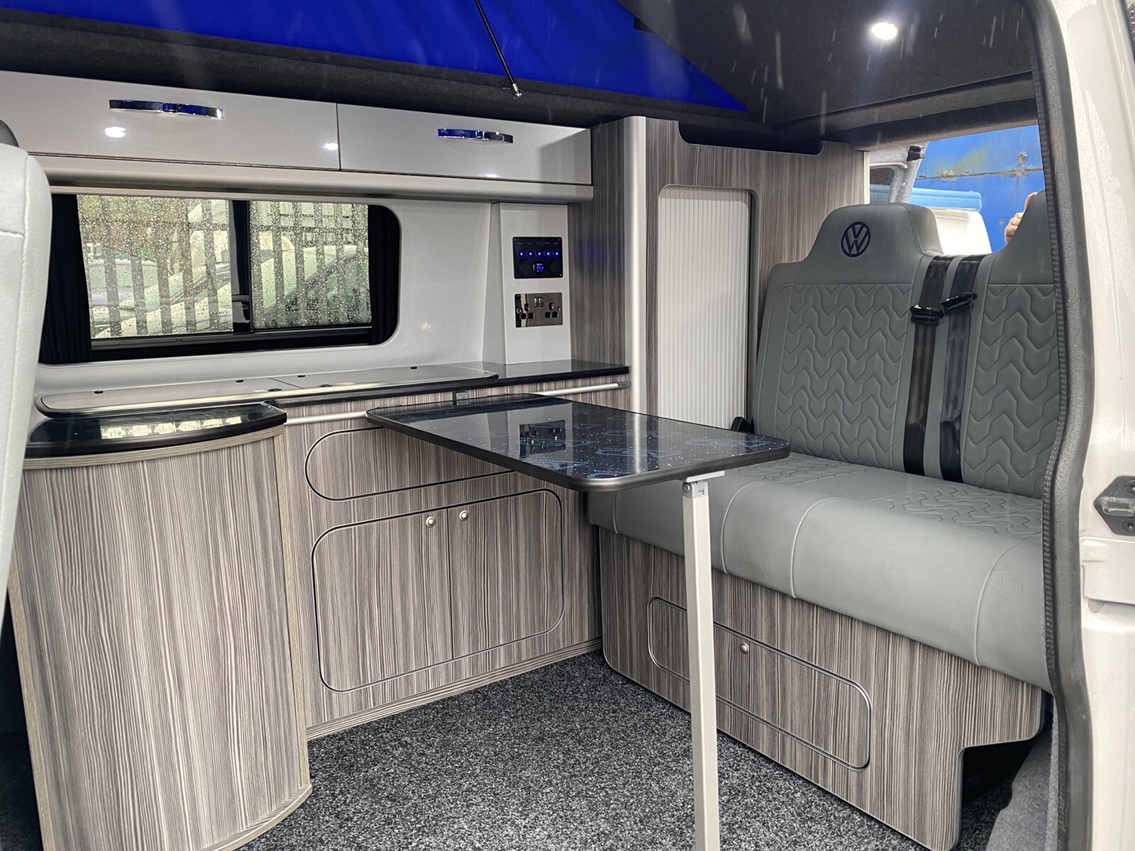 Vw T5/t6 Swb/Lwb Kitchen Unit And Bed Package Light Weight Ply | eBay UK