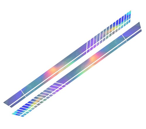 Long Racing Stripes Sticker Colorful Graphics Vinyl Decal For Car Both ...