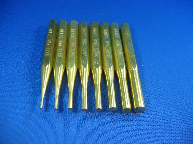 GRACE USA GCT-17 GUNSMITH SET 17pc HAMMER PUNCHES SCREW DRIVERS IN ...