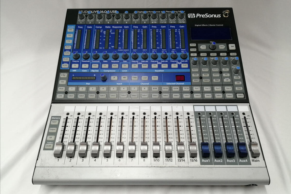 Presonus StudioLive 16.0.2 USB Digital Mixer Excellent Presonus StudioLive 16.0.2 USB Digital Mixer Excellent
