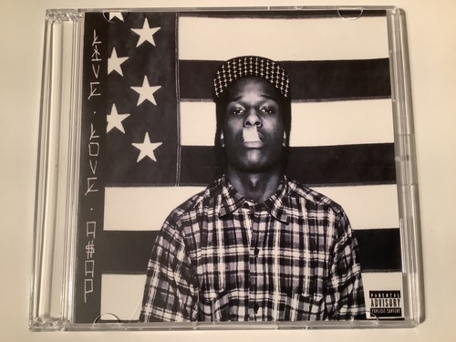 ASAP Rocky - Live.Love.Asap CD Rare Promo Mixtape 2011 schoolboy q a.s ...