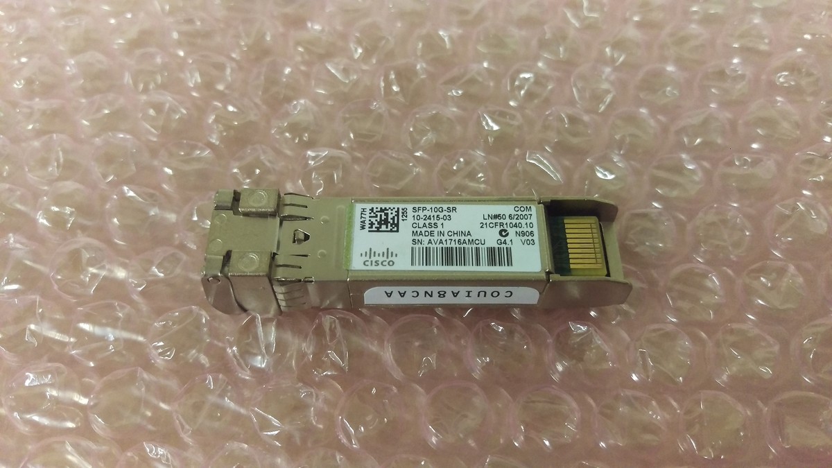 Cisco Sfp 10g Data Sheet Genuine Cisco SFP-10G-SR V03 10GBASE-SR SFP+ ...