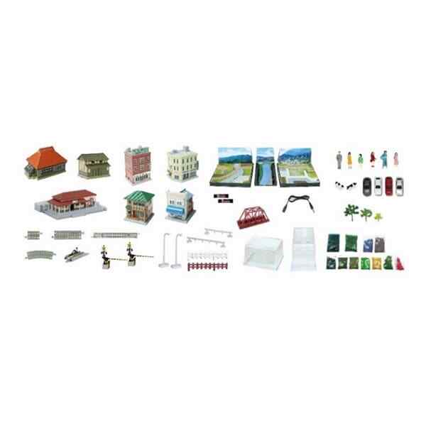 ROKUHAN SS002-4 Z Gauge Z Shorty Mini Layout Set Tunnel Type Extended ...