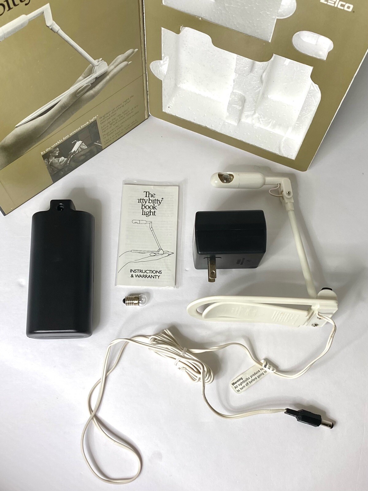 The Itty Bitty Book Light-Original-1st Generation Complete Kit 1982 ...