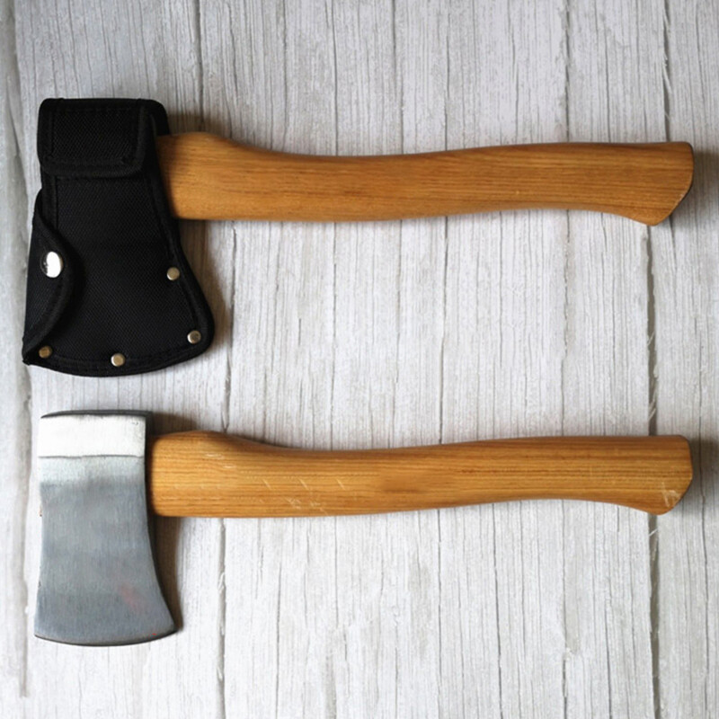 Axe Blade Cover Sheath Head Holster Double Hatchet Protector Snap ...
