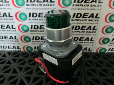 Allen Bradley 800T-PT16G Push to Test Pilot Light Green Lens 120V 60Hz ...