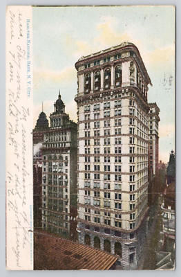 Postcard Hanover National Bank New York City Glitter | eBay