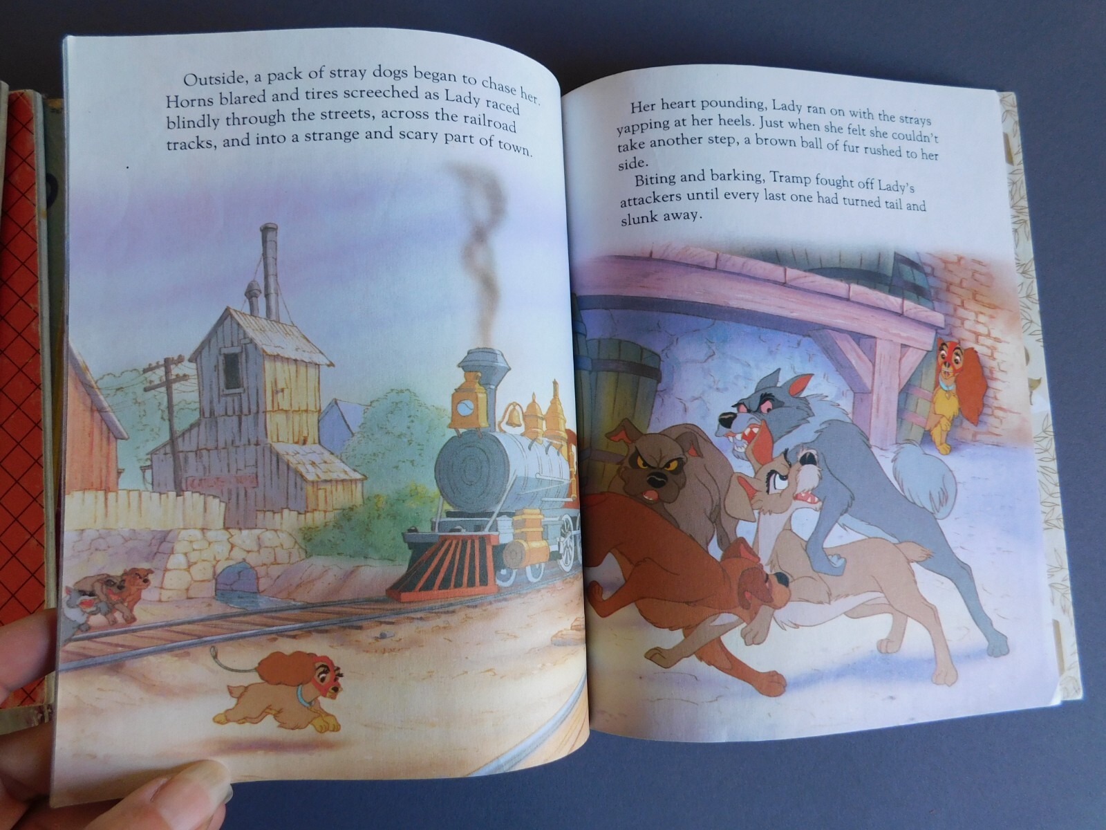 Walt Disney's Lady and the Tramp - 1988 Little Golden Book ...