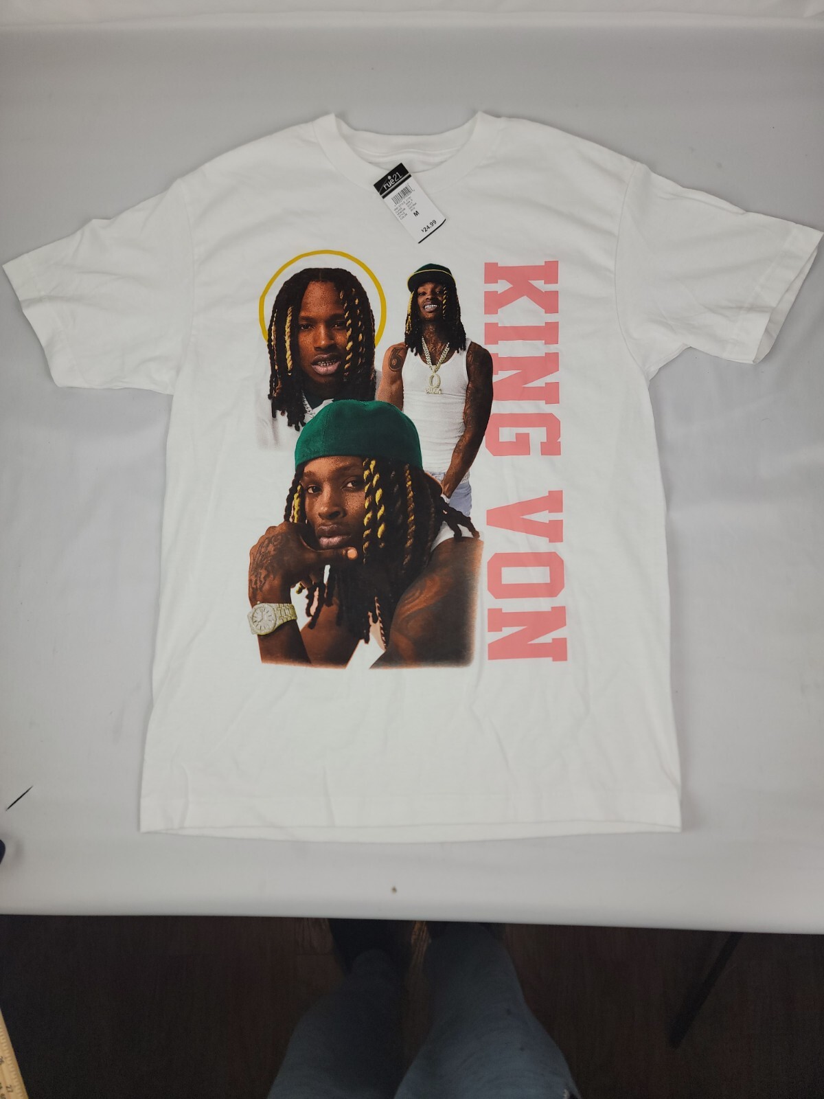 NWT King Von Unisex Shirt - King Von T-Shirt - Rap Streetwear Hip Hop ...
