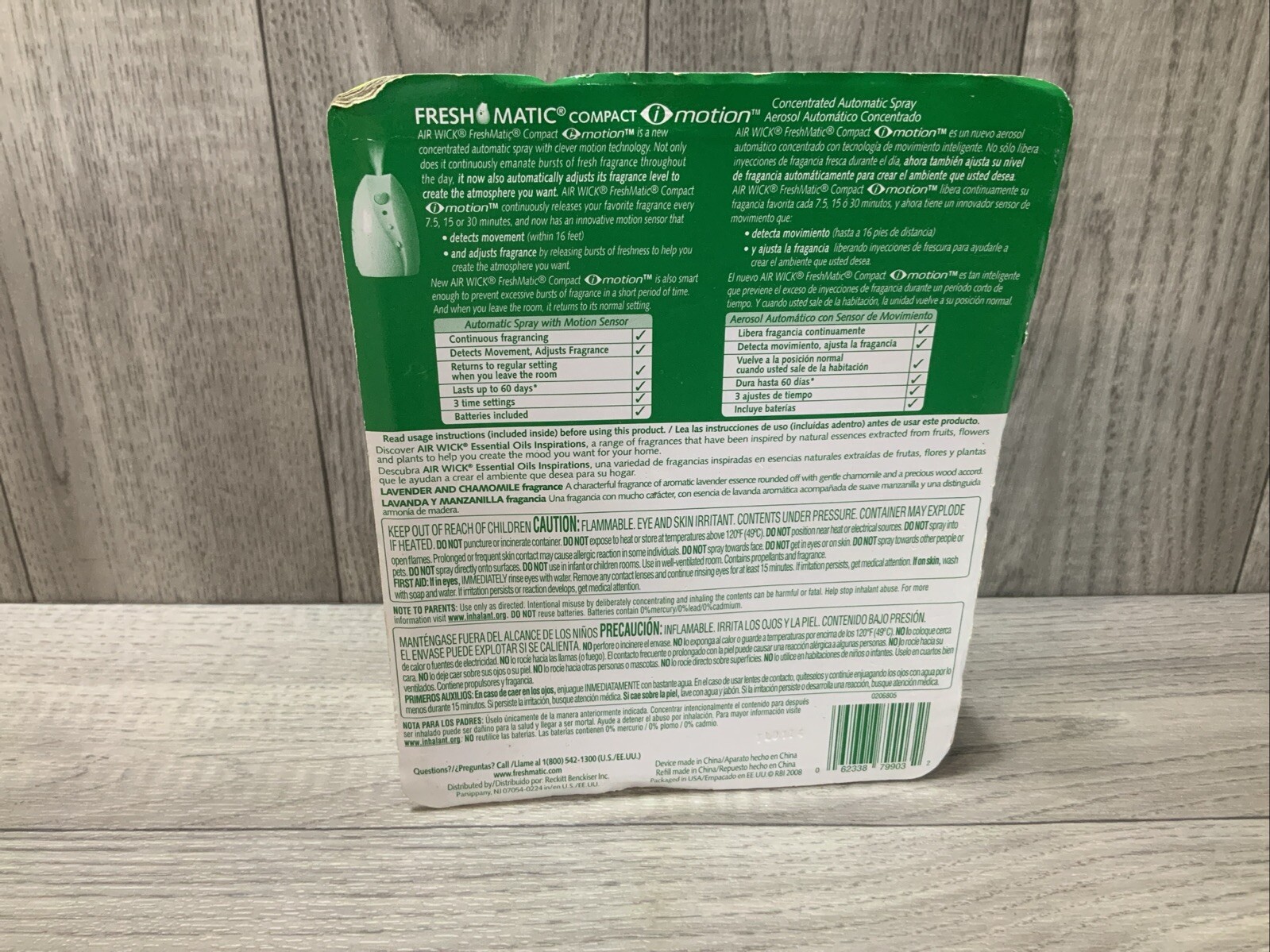 Air Wick FreshMatic Compact Lavender & Chamomile Motion Sensor ...