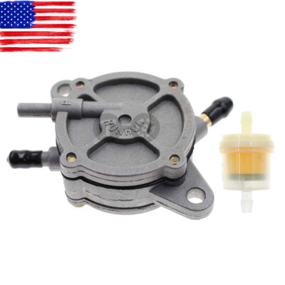Vacuum Fuel Pump Gas Valve Switch Petcock Scooter Moped Gokart GY6 for ...