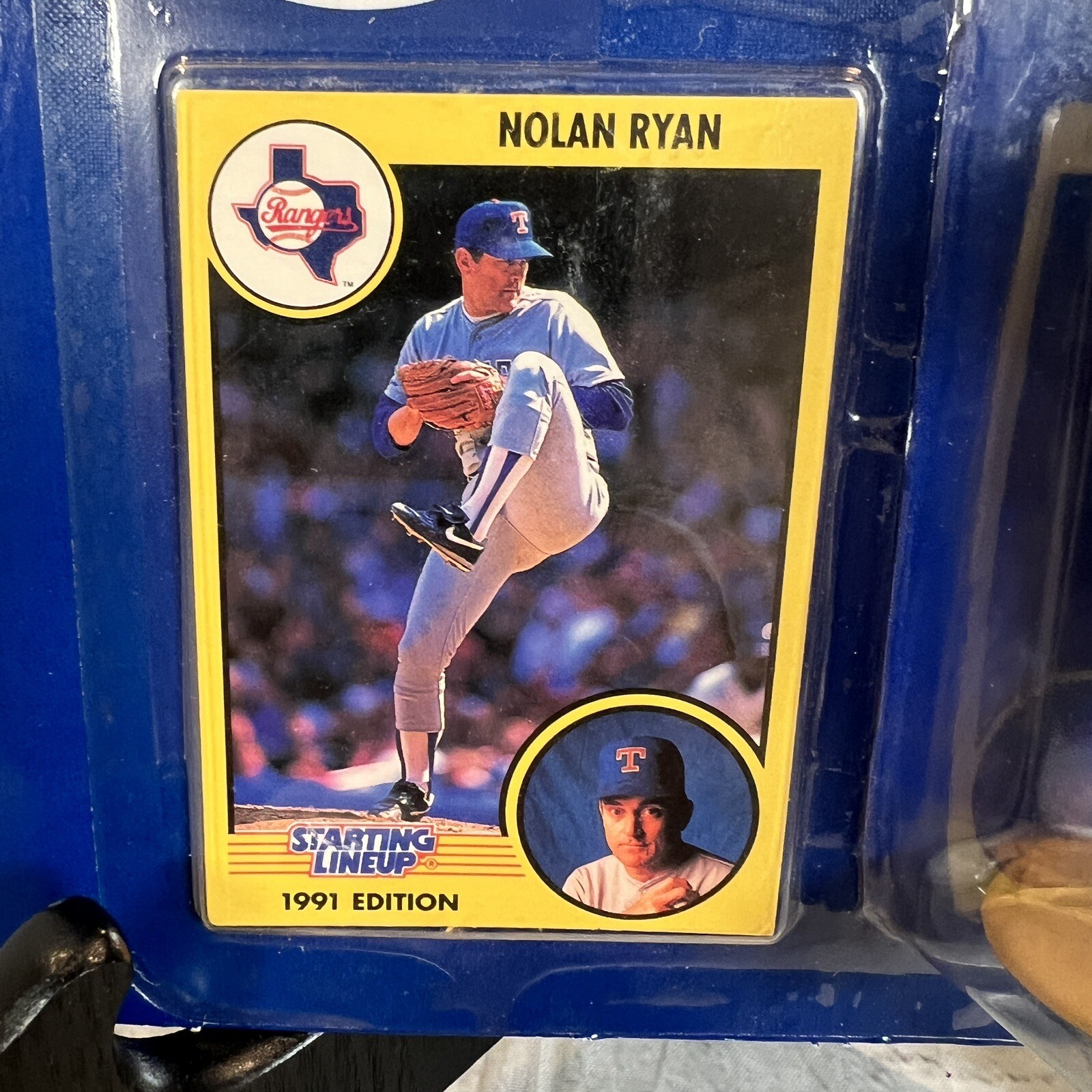 1991 MLB Starting Lineup Nolan Ryan #34 Texas Rangers Special Edition ...