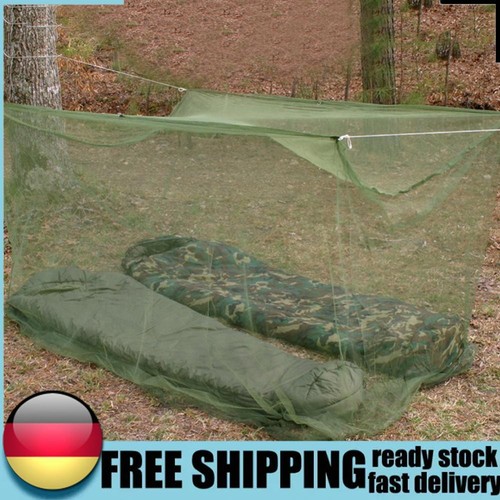 Folding Insect Bug Mosquito Canopy Netting Sleeping Mesh Tent Army ...