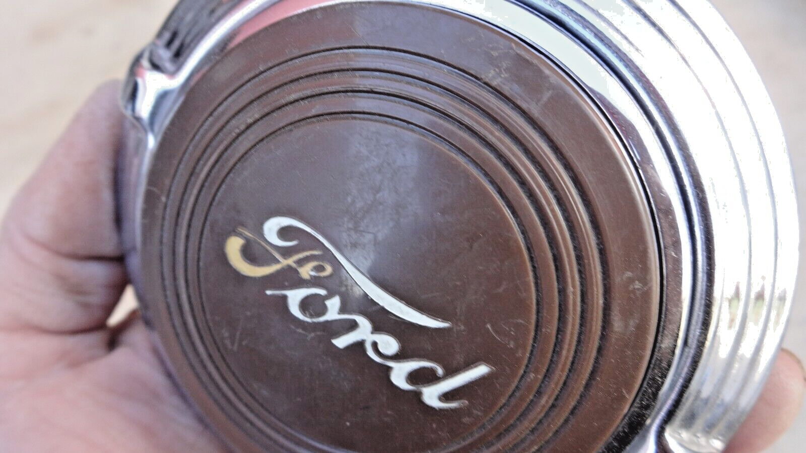 NOS 1942 Ford Steering Wheel HORN BUTTON Original | eBay