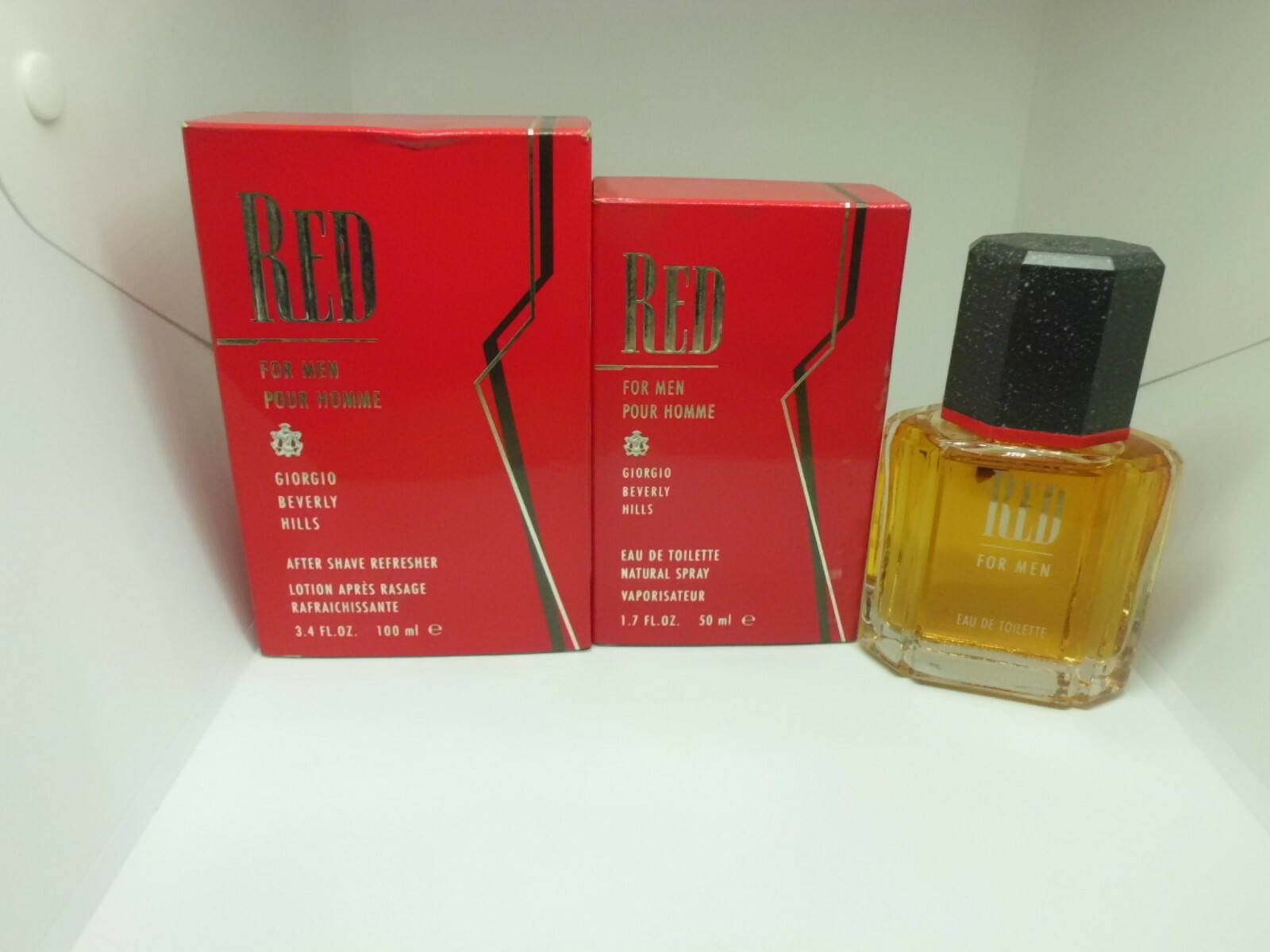 Giorgio Beverly Hills Red Men Eau de Toilette ML 50 Spray after Shave ...