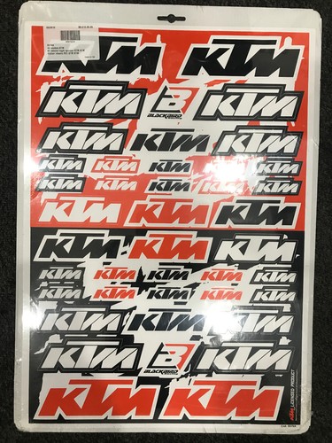 BLACKBIRD Trim Sticker Kit Suits KTM SX 250 350 400 450 505 520 525 540 ...