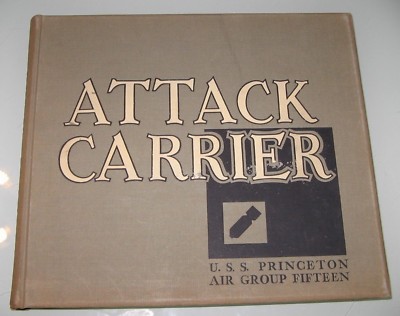 USS Princeton CVA 37 1953 Attack Carrier Air Group CAG 15 NAVY CRUISE ...