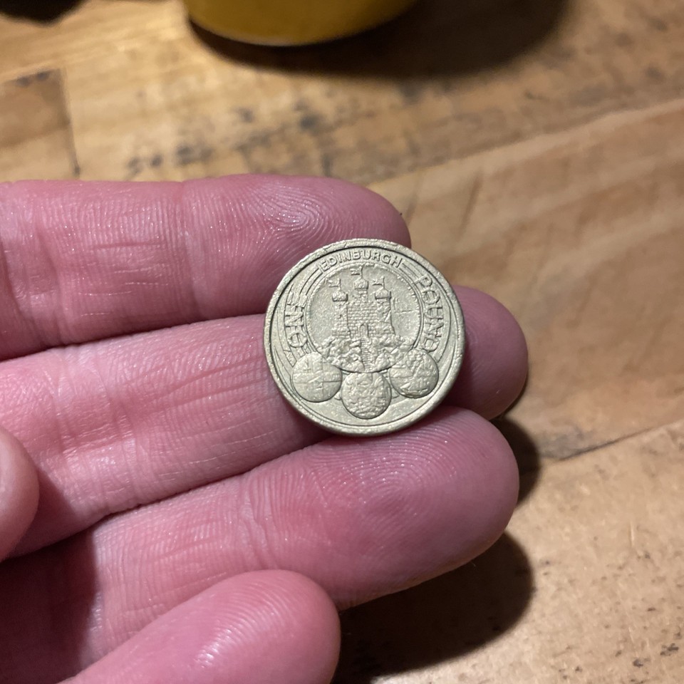 £1 Pound Coin Old Cities Set - Edinburgh, Cardiff, London, Belfast ...