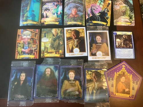 RARE Lot of 15 Harry Potter Chocolate Frog Cards Wizarding World 3D Lenticular | eBay Australia