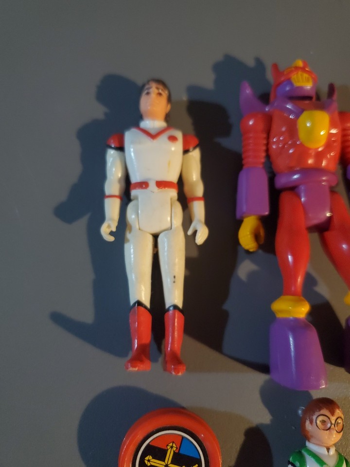 Vintage 1984 Panosh Place Voltron Keith Robeast Helmets Ect. Action ...