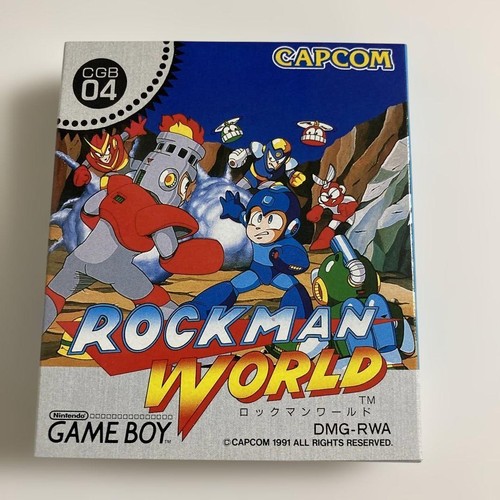 Game Boy Rockman World Japan Cartridge Used Nintendo Mega Man World ...